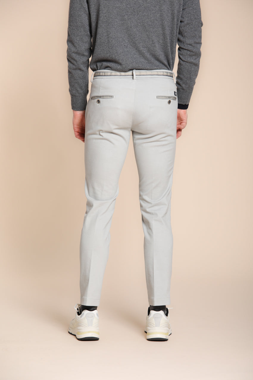 Chino Trousers Men’s Torino Winter Light Grey in Gabardine | Mason's ...